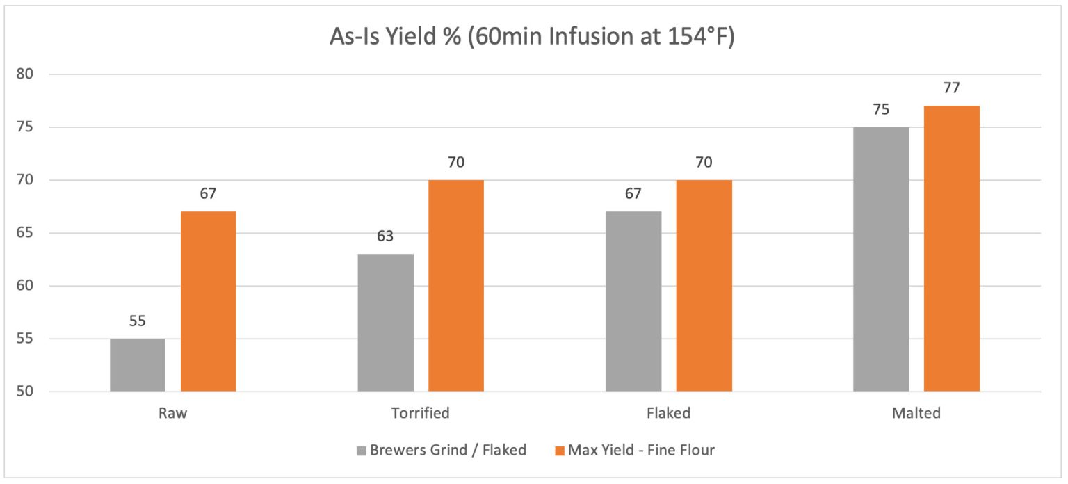 Differences Between Raw, Torrified, Flaked & Malted Wheat in Beer Brewing